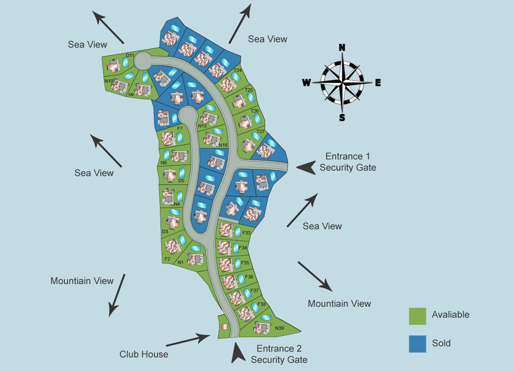 Site Plan - Mediterra Cyprus